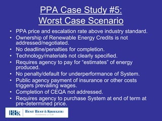 Drafting and Negotiating the Optimal Power Purchase Agreement | PDF