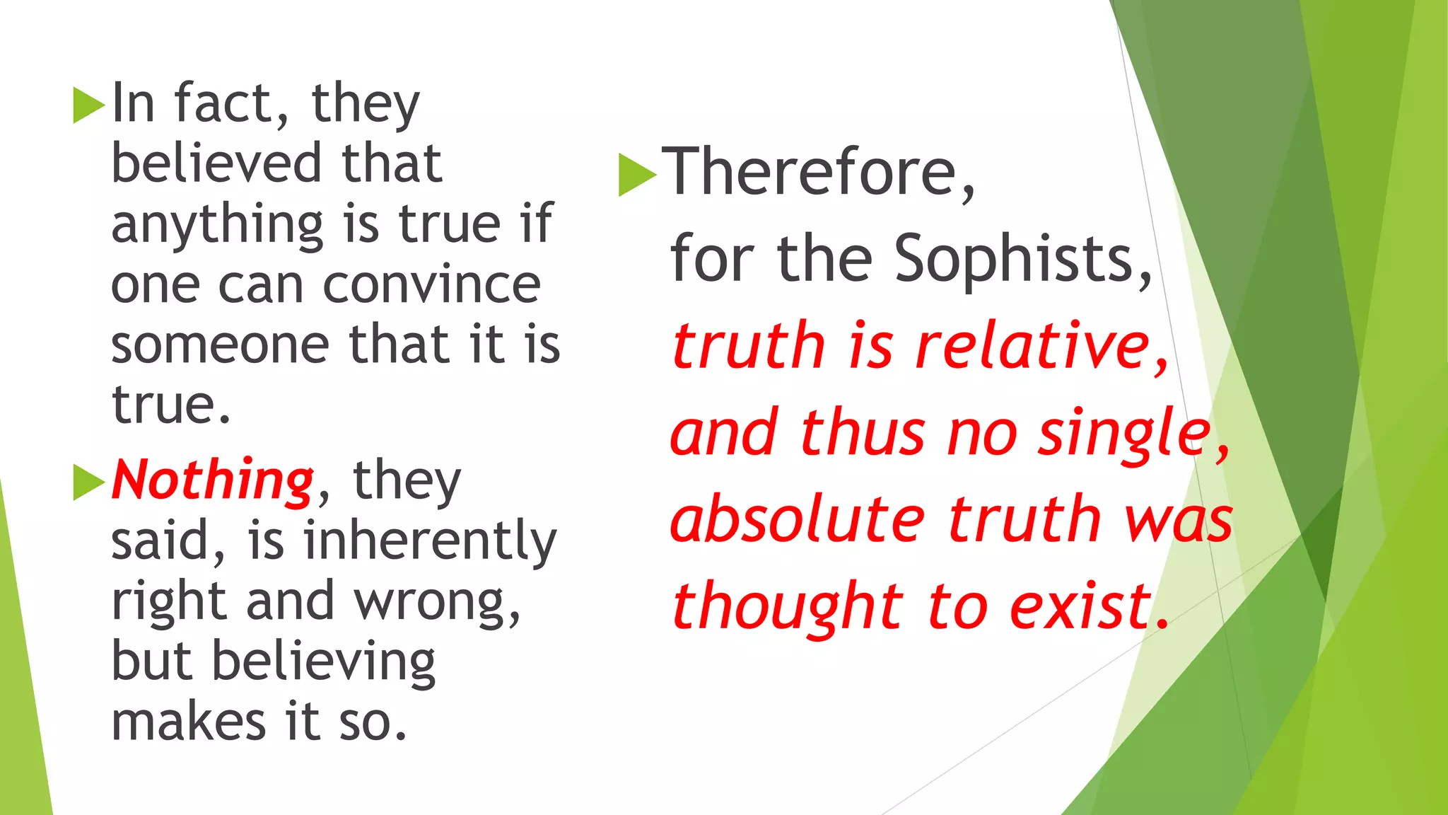 What is Sophism? | PPT