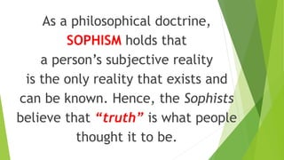 What is Sophism? | PPT