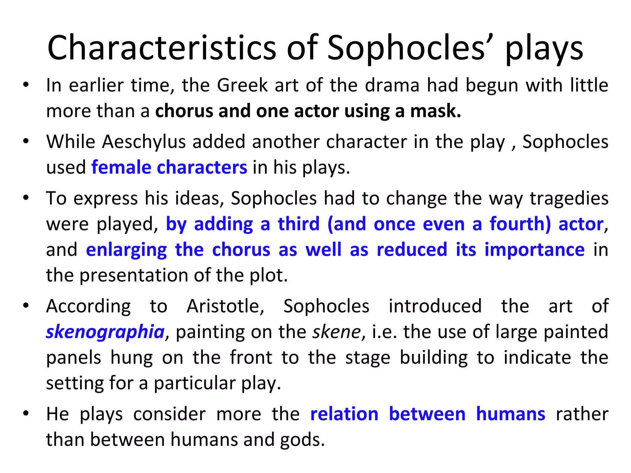Sophocles | PPT