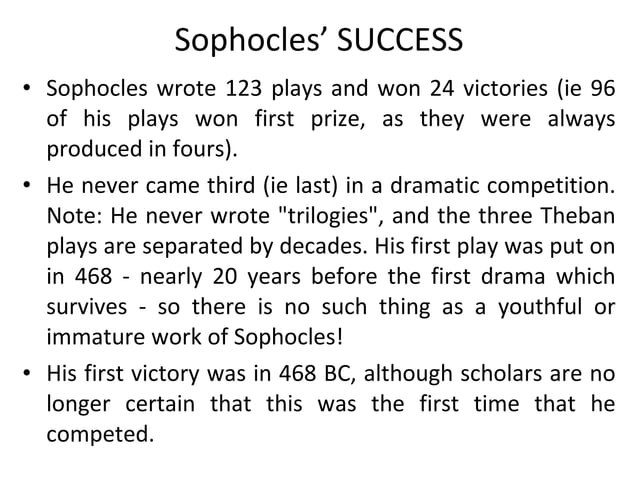 Sophocles | PPT