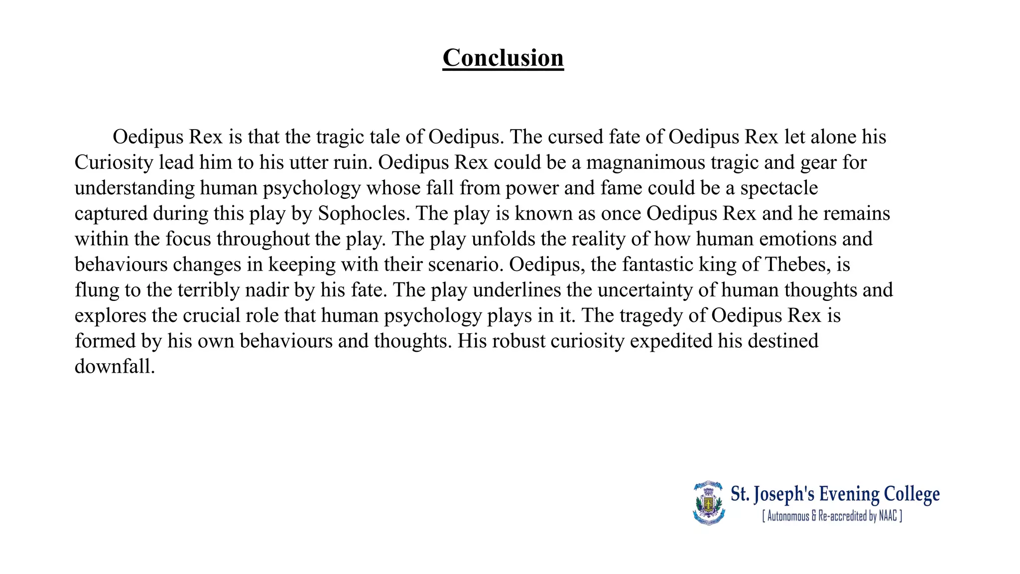 Sophocles oedipus rex | PPT