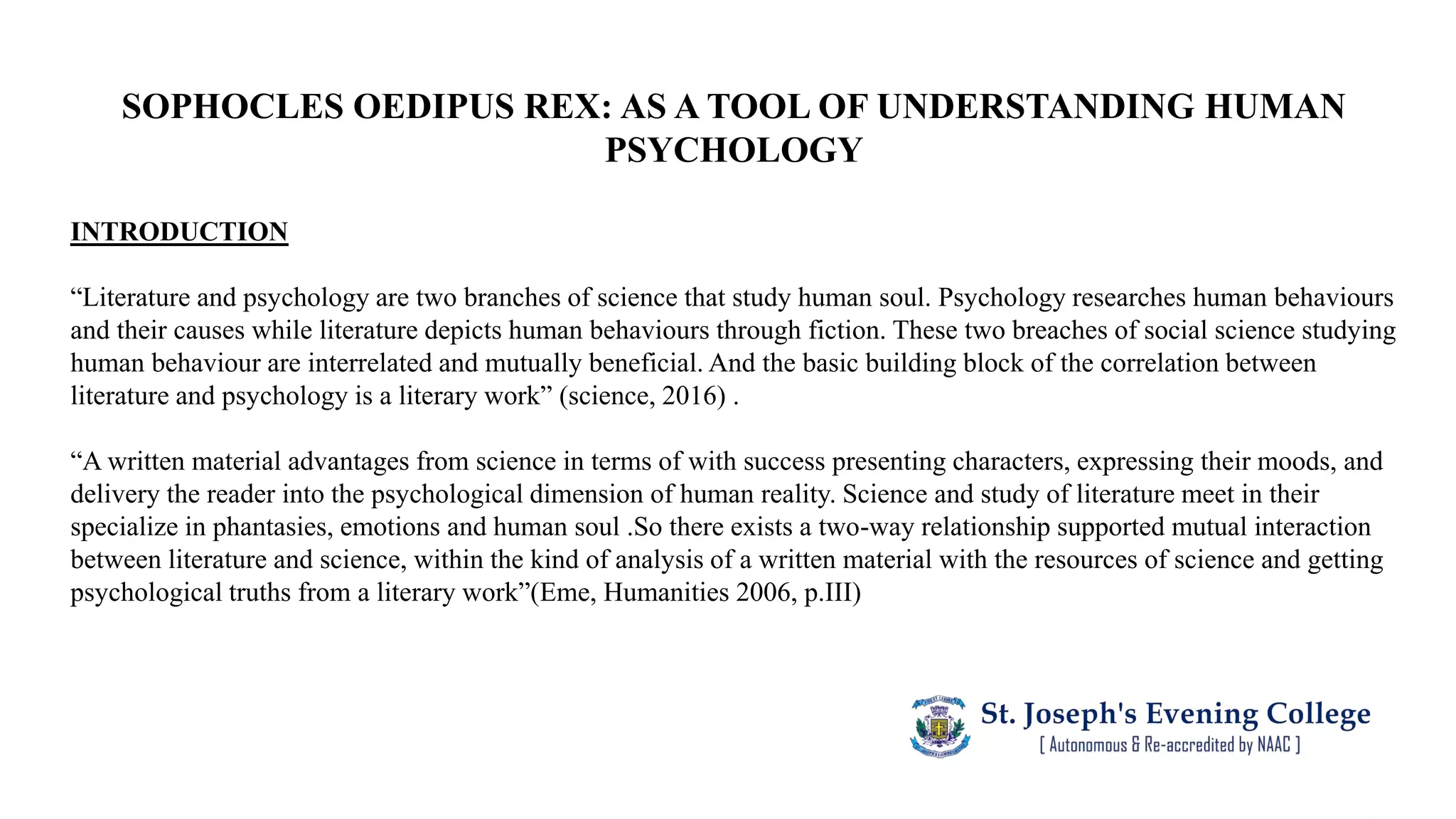 Sophocles oedipus rex | PPT