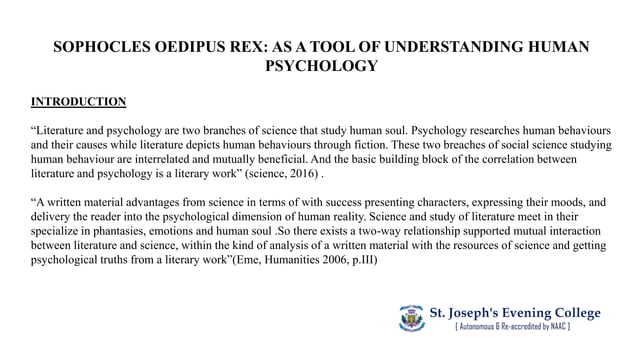 Sophocles oedipus rex | PPT