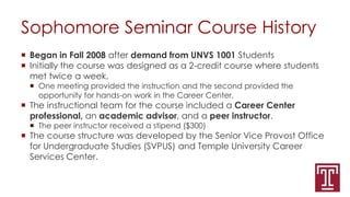 Sophomore nacada presentation | PPTX