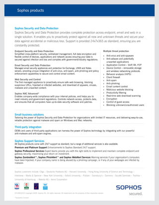 Sophos company-profile-cpna | PDF