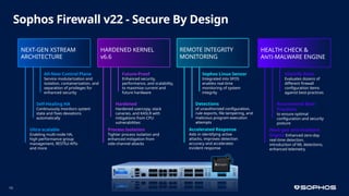 sophos firewall v22 whats new in solution | PPTX
