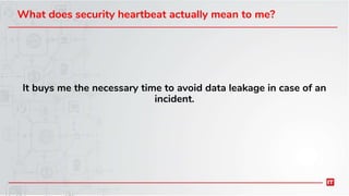 Sophos security heartbeat presentation | PPTX