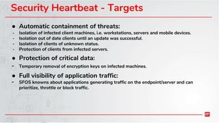 Sophos security heartbeat presentation | PPTX