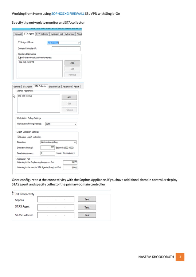 Sophos XG FIREWALL SSL VPN Configuration | PDF