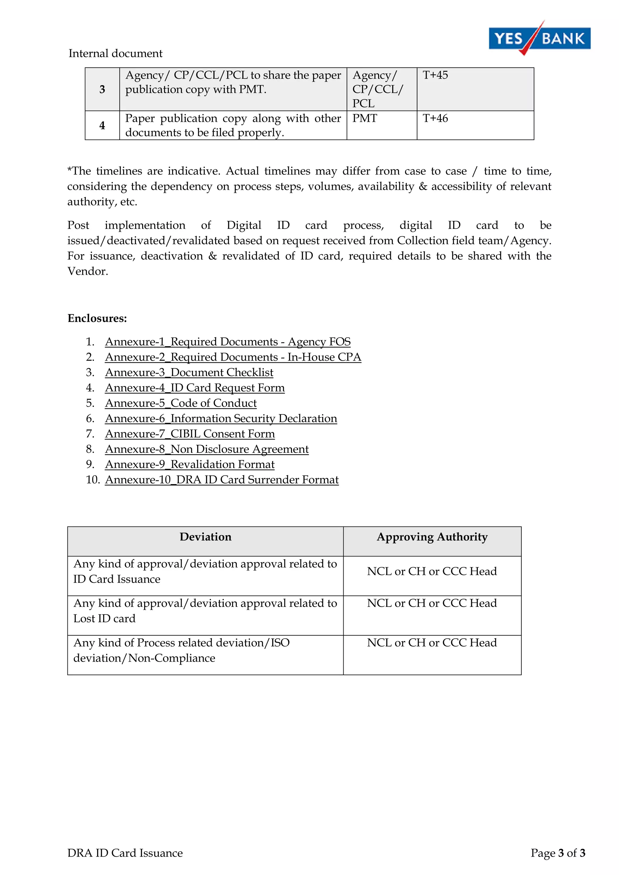 Sop id card management version 3 | PDF