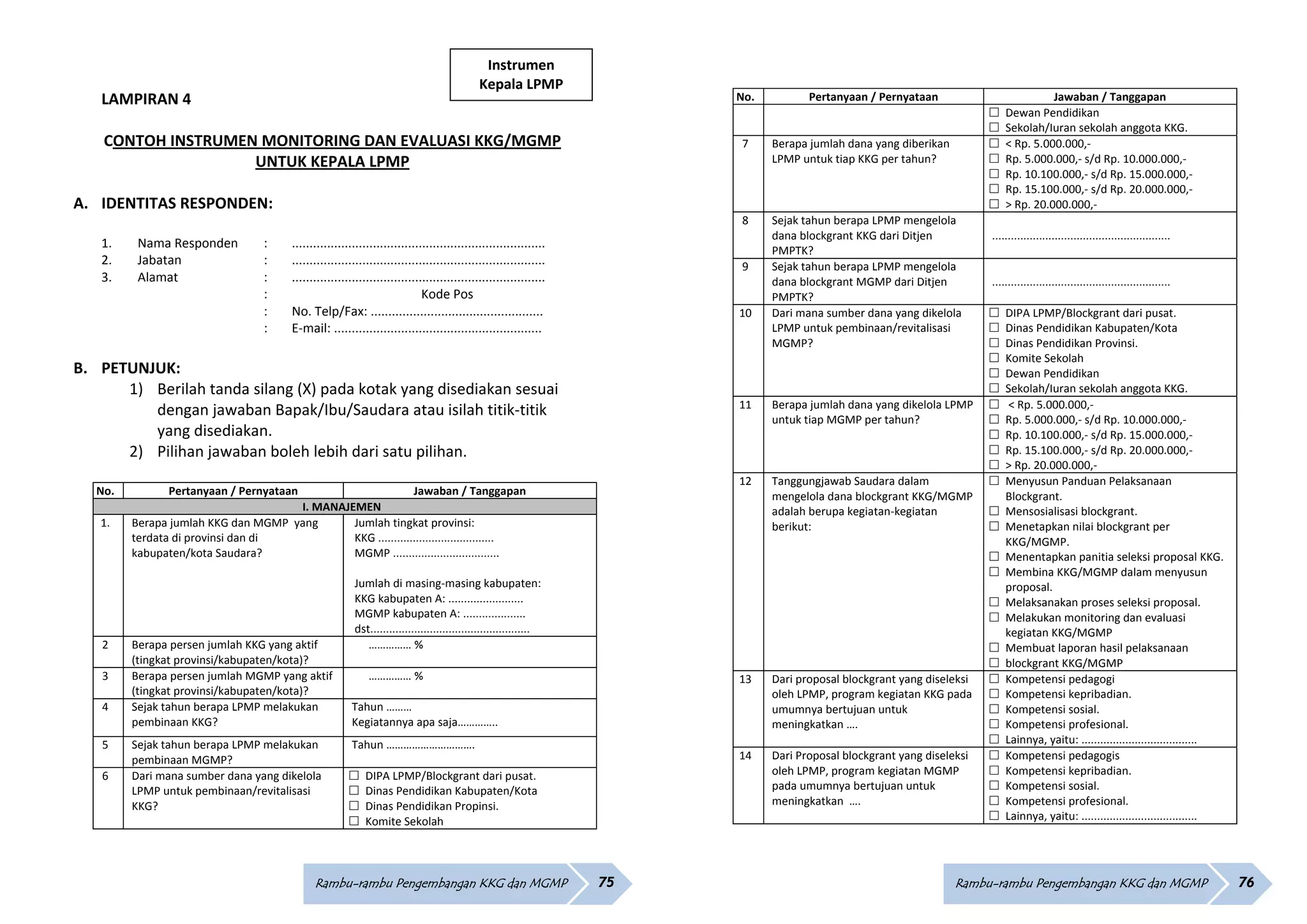 Sop kkg dan mgmp buku 1 | PPT