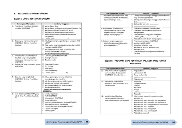 Sop kkg dan mgmp buku 1 | PPT
