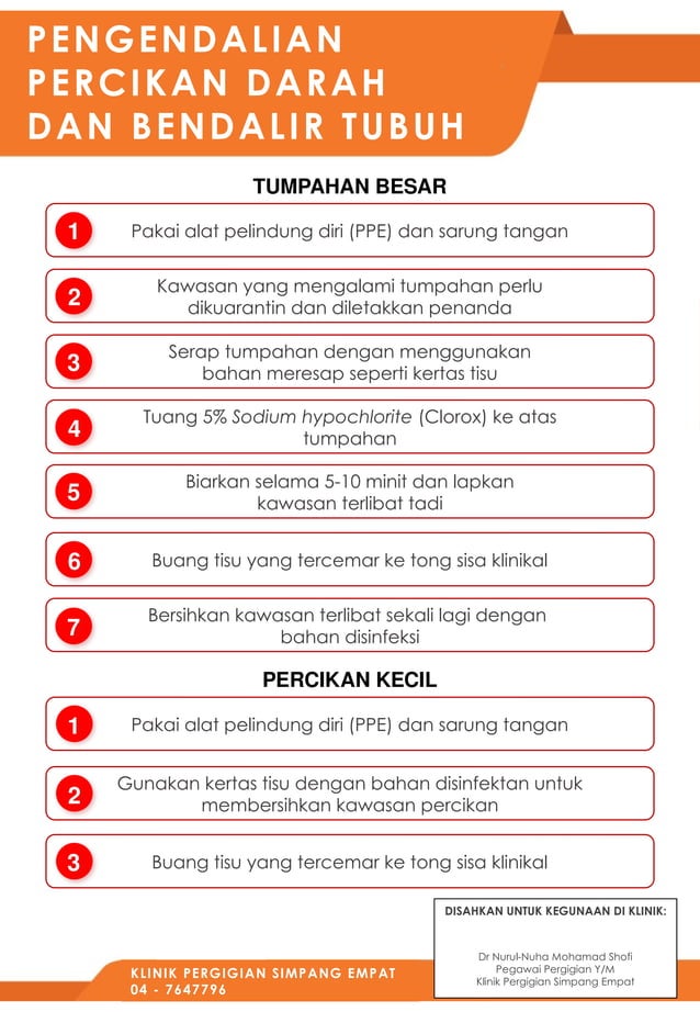 Standard Operating Procedure klinik Sharp injury | PDF