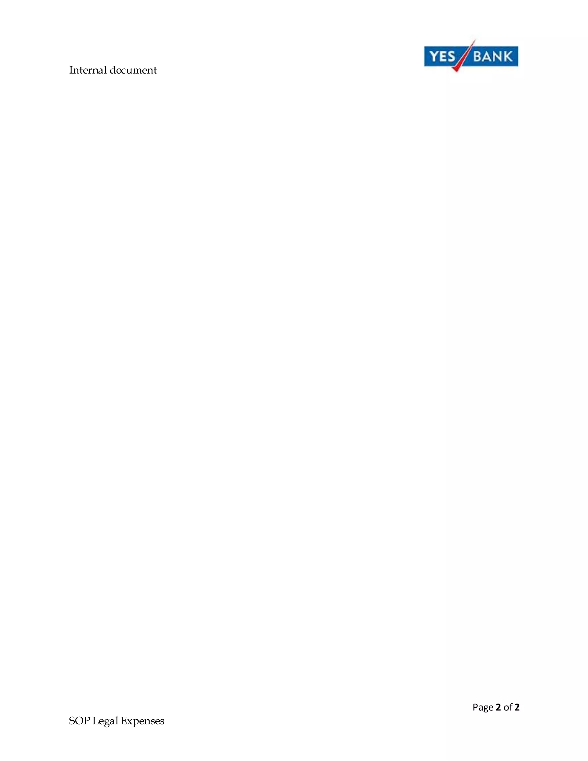 SOP Legal Expenses | DOCX