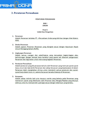 Standar Operasional Prosedur (SOP) Minimarket (Toko Retail Modern) | PDF
