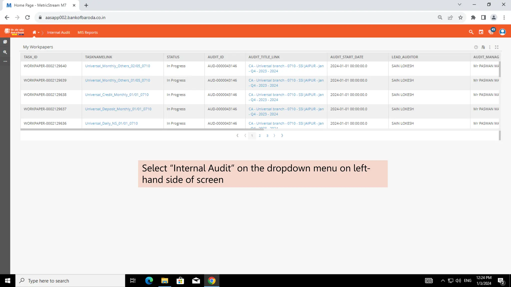 SOP OF CONCURRENT AUDIT ON ASS PORTAL[1].pptx