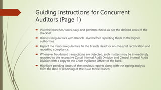 SOP OF CONCURRENT AUDIT ON ASS PORTAL[1].pptx