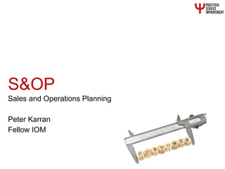 S&OP outline | PPTX