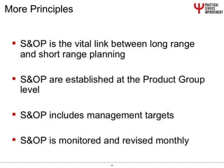 S&OP outline | PPTX