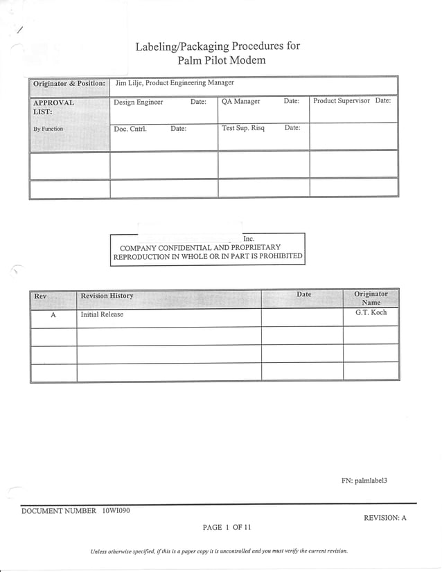 Sop - Packaging | PDF | Operating Systems | Computer Software and ...
