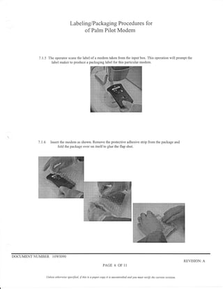 Sop - Packaging | PDF