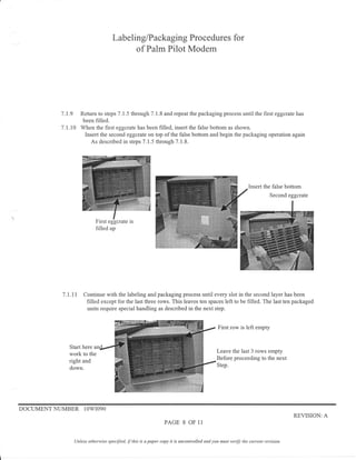 Sop - Packaging | PDF