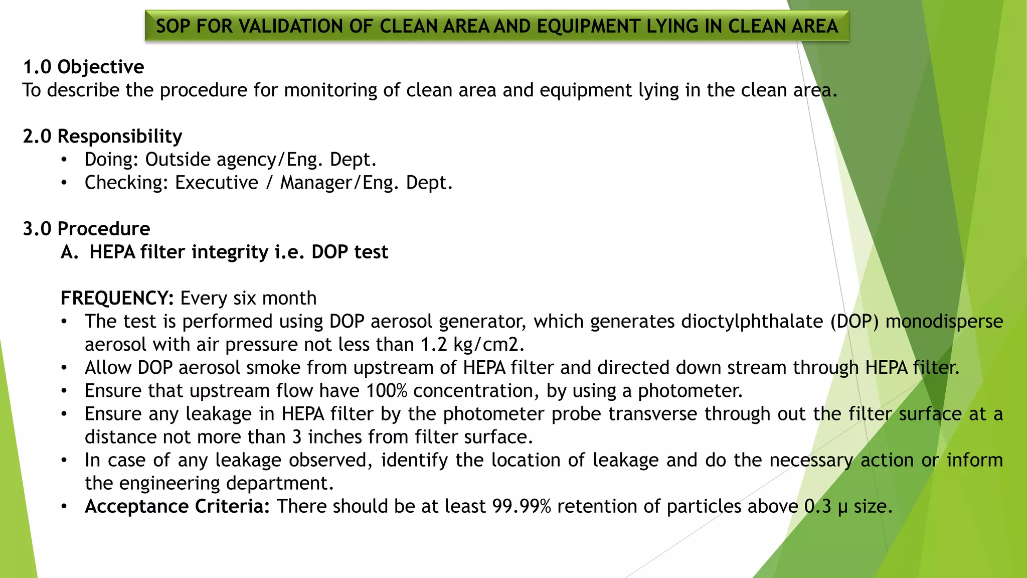 STANDARD OPERATING PROCEDURES FOR PARENTERAL DOSAGE FORM PREPARATION | PDF