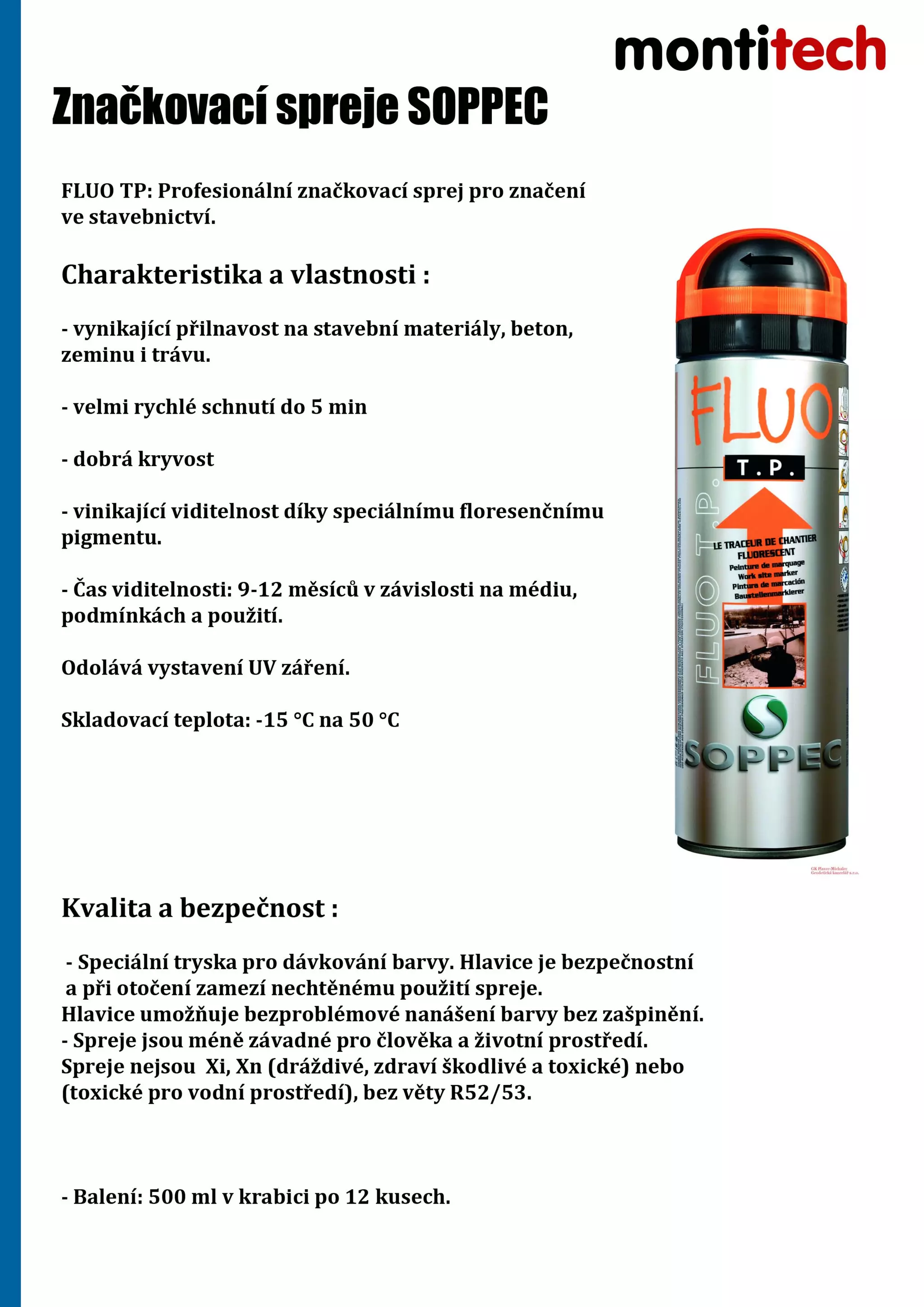 Soppec značkovací spreje | PDF