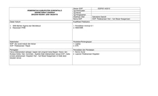 Sop pelaksanaan hari hari besar keagamaan | PDF