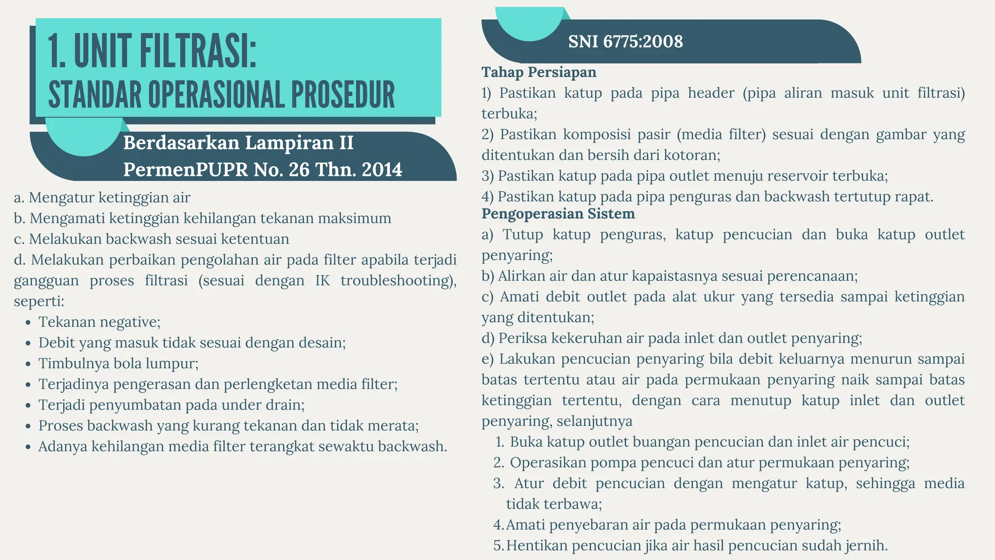 SOP, Pemeliharaan, Troubleshooting Unit Instalasi Pengolahan Air.pdf