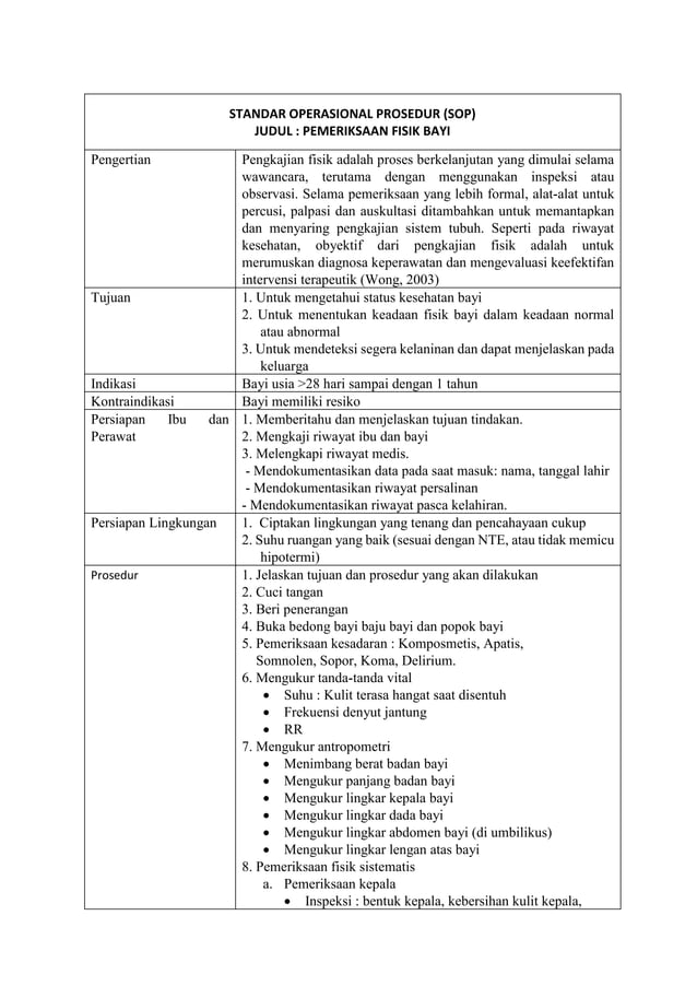 SOP pemeriksaan bayi.docx