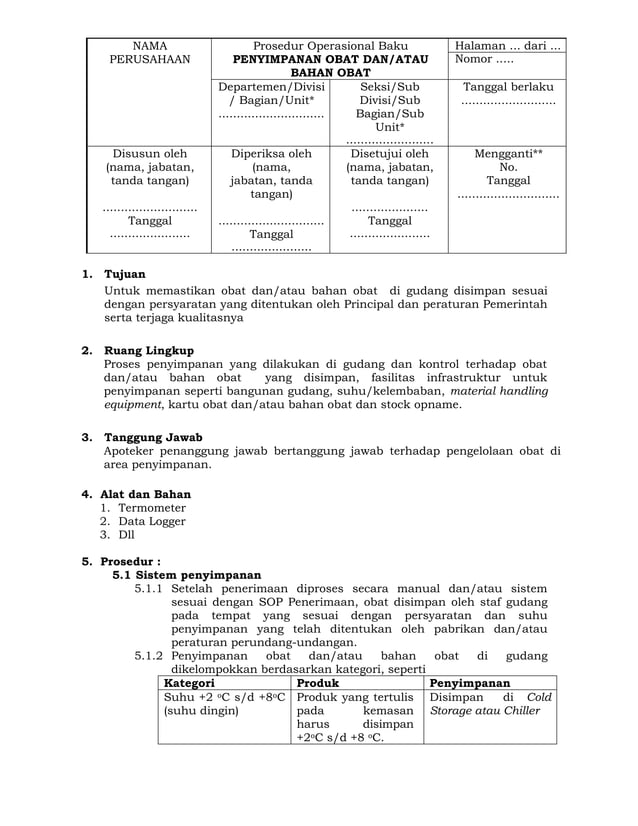 SOP Penyimpanan obat dan rak owwwwwwwwwwwwwwwwwwwwwwwwwwwwwwwwwbat | DOCX