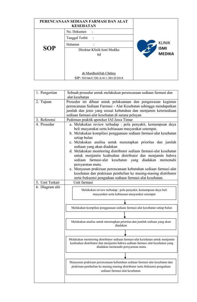 SOP perencanaan sediaan farmasi dan alkes.docx