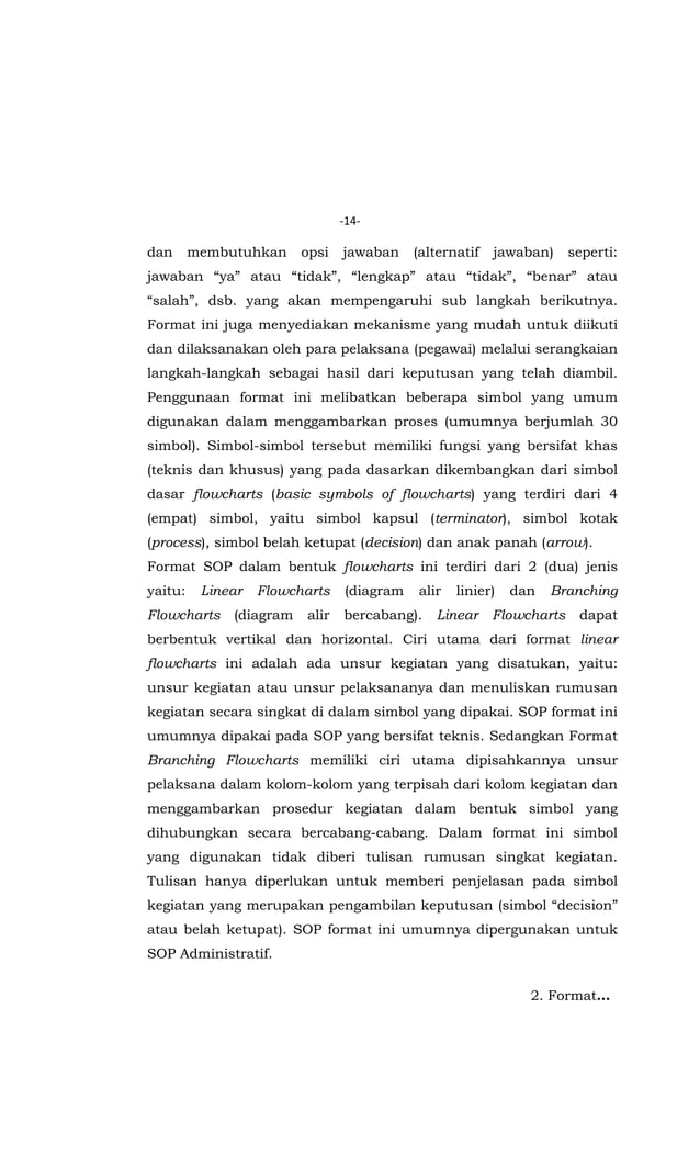 Sop permenpan 35 thn 2012 | PDF