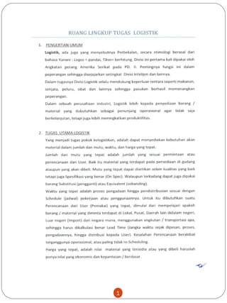 Sop & plan logistics final | PPT