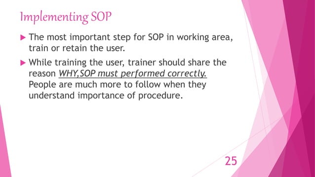 Sop presentation | PPTX