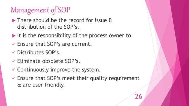 Sop presentation | PPTX