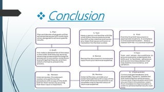 SOP standard operating procedure presentation | PPTX