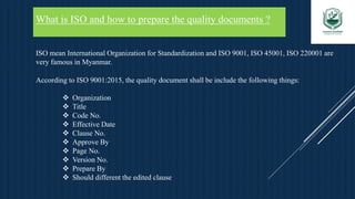 SOP & Quality Documents Creation - CSMI.pdf