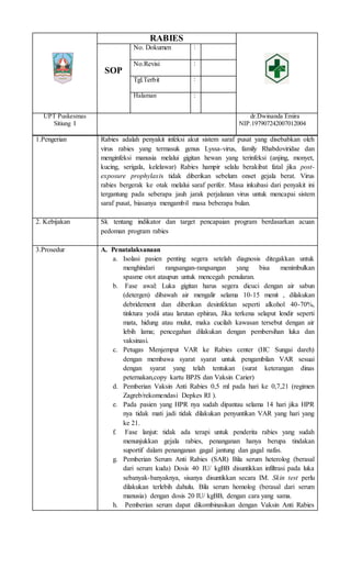 SOP RABIES.docx