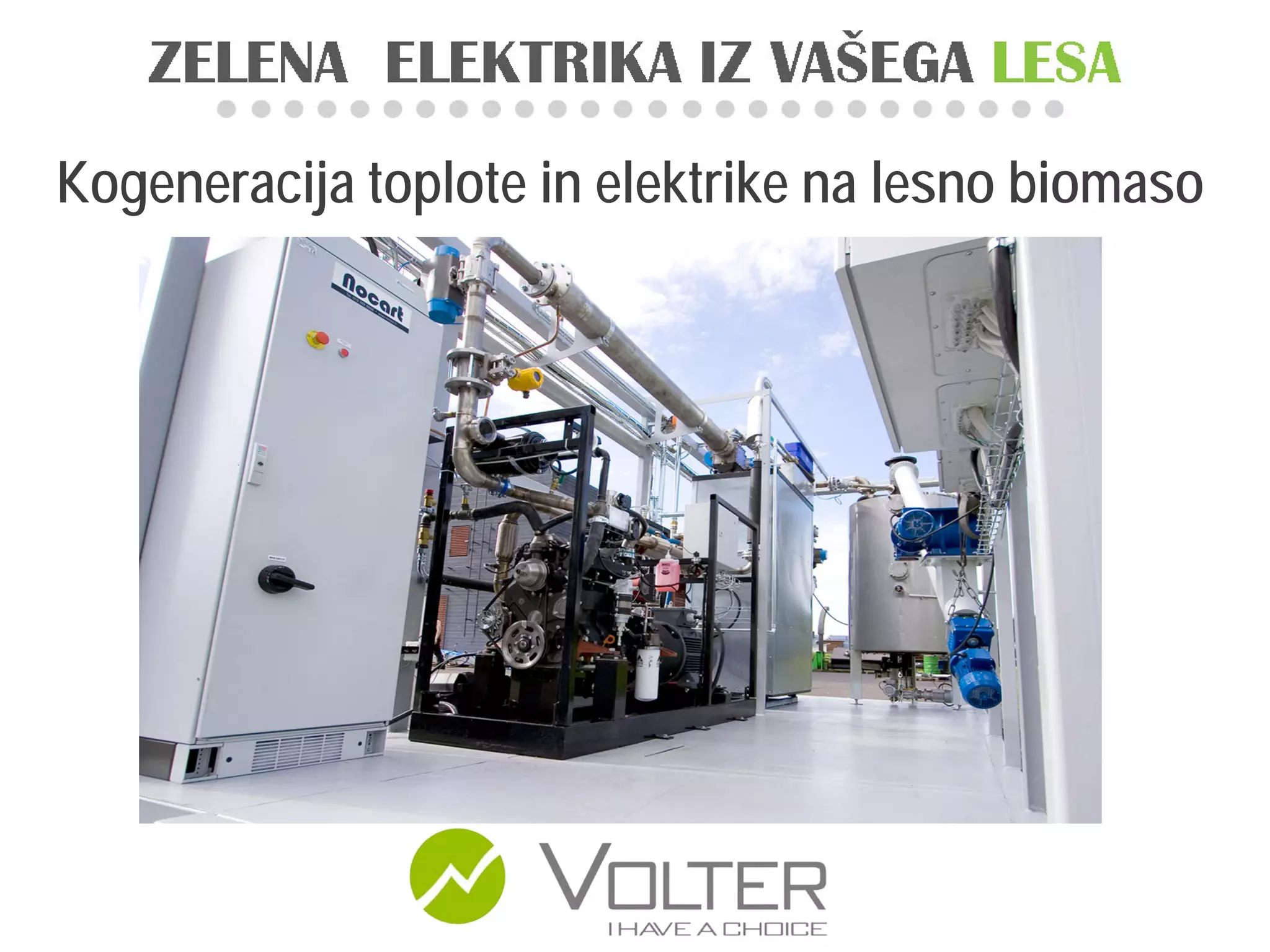 Mikro soproizvodnja toplote in elektrike na lesno biomaso, Volter 40 kWe + 100 kWth | PDF
