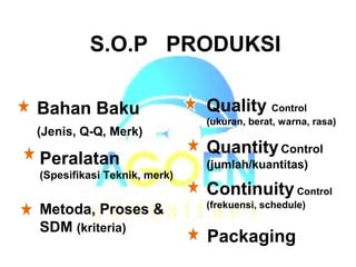 Sop Slide | PPT