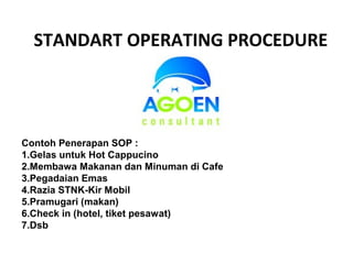 Sop Slide | PPT