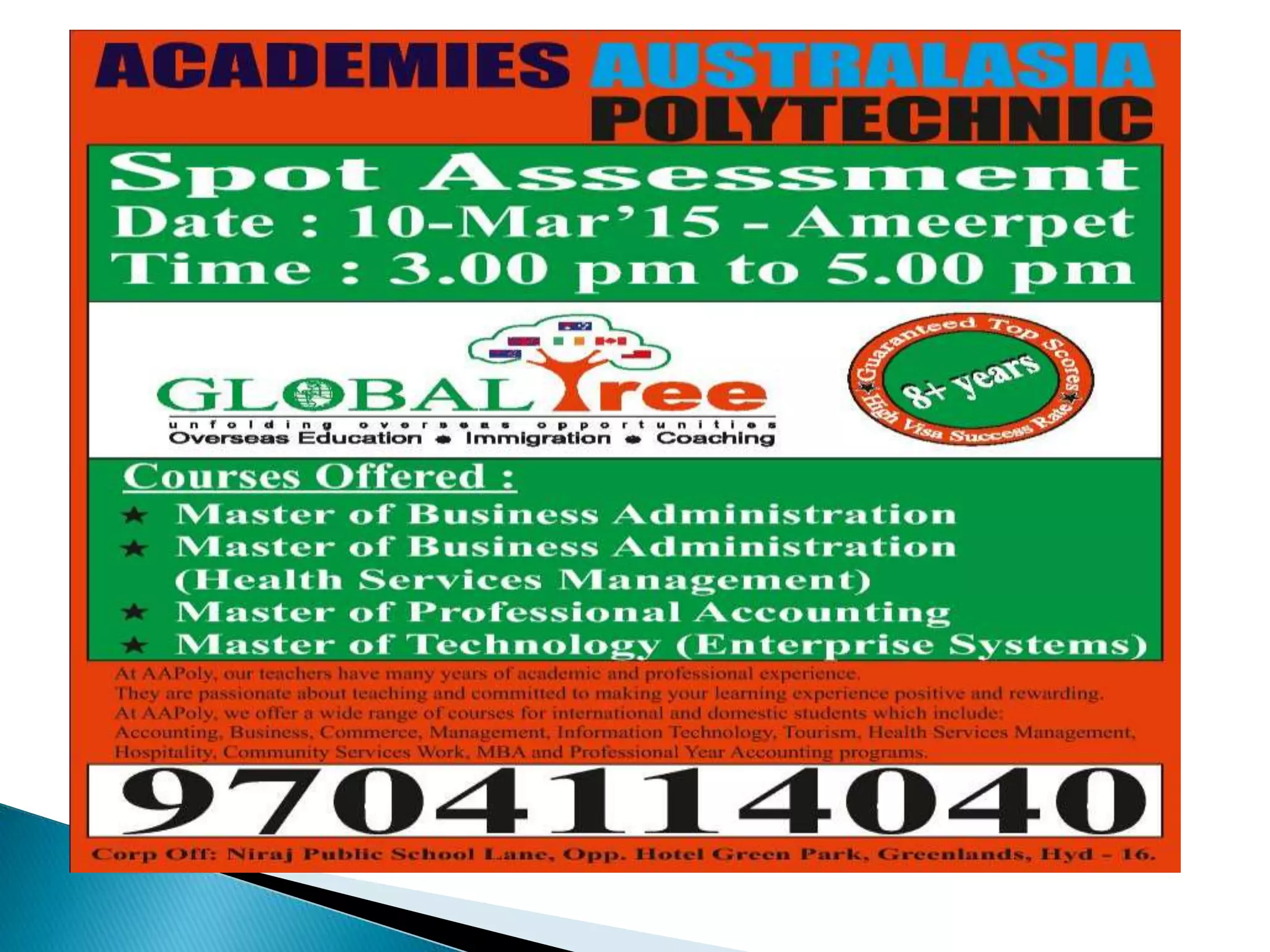 Australia Sopt Assessment | PPTX