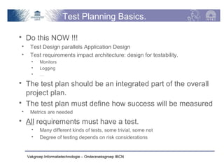 Sop test planning | PPT