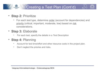 Sop test planning | PPT