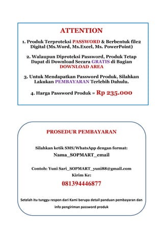 SOP Toko minimarket / SOP Toko Retail Modern Lengkap | PDF