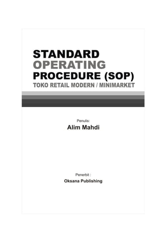 SOP TOKO MODERN / MINIMARKET | PDF