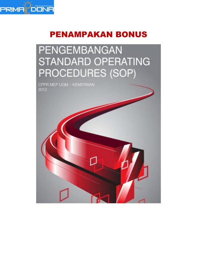 Sop untuk perusahaan | PDF